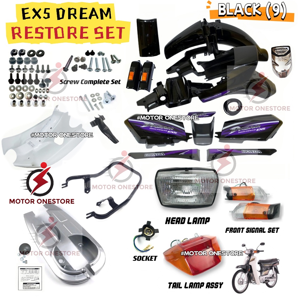 REMPIT EX5 RESTORE PACKAGE SET Ex5 High Power Ex5 Dream Cover Set ...