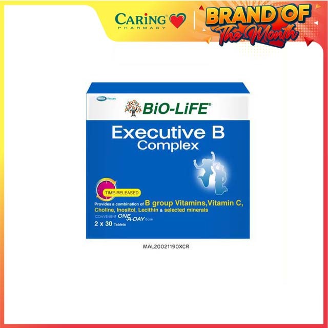 BIO-LIFE EXECUTIVE B COMPLEX (30S × 2) | Shopee Malaysia