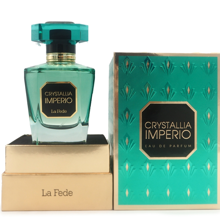 La Fede Crystallia Imperio 100ml EDP Natural Spray By Khadlaj Perfumes ...