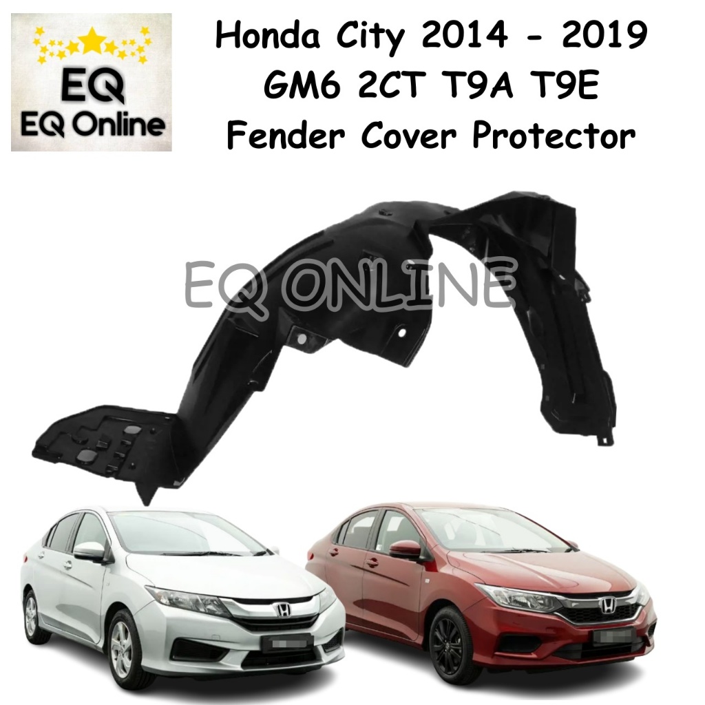 Honda City 2014 - 2019 GM6 2CT T9A T9E Fender Cover Fender Liner Fender ...