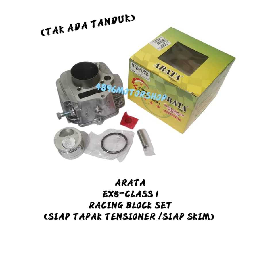 ARATA HONDA EX5-CLASS 1 EX5 CLASS 1 ONETEN RACING BLOCK SET (SIAP SKIM ...