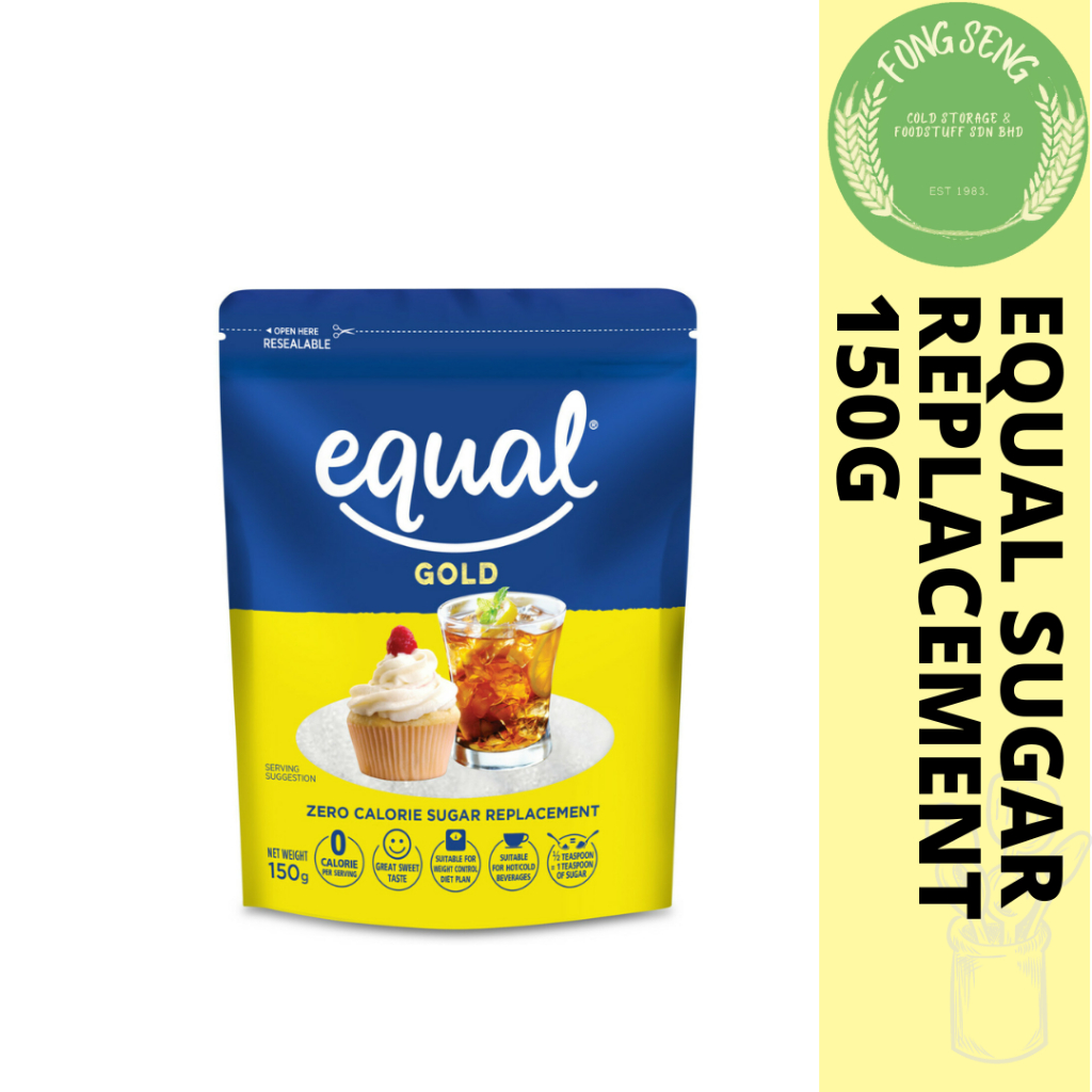 Equal Gold Zero Calorie Sugar Replacement 150g | Shopee Malaysia