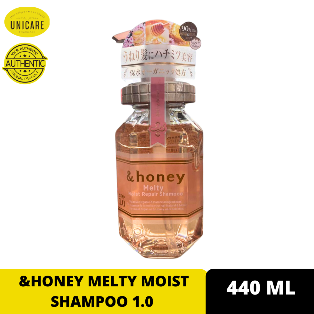 &HONEY MELTY MOIST SHAMPOO 1.0 440ML | Shopee Malaysia