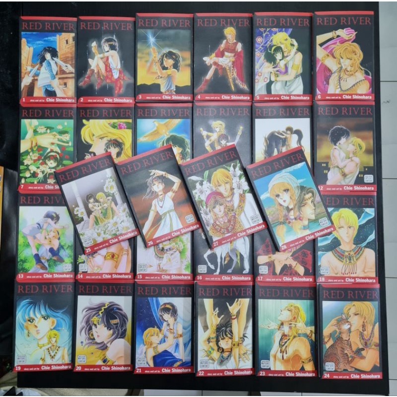Manga : Red river volume 1-28 (End)(Fullset)(English Version) | Shopee ...