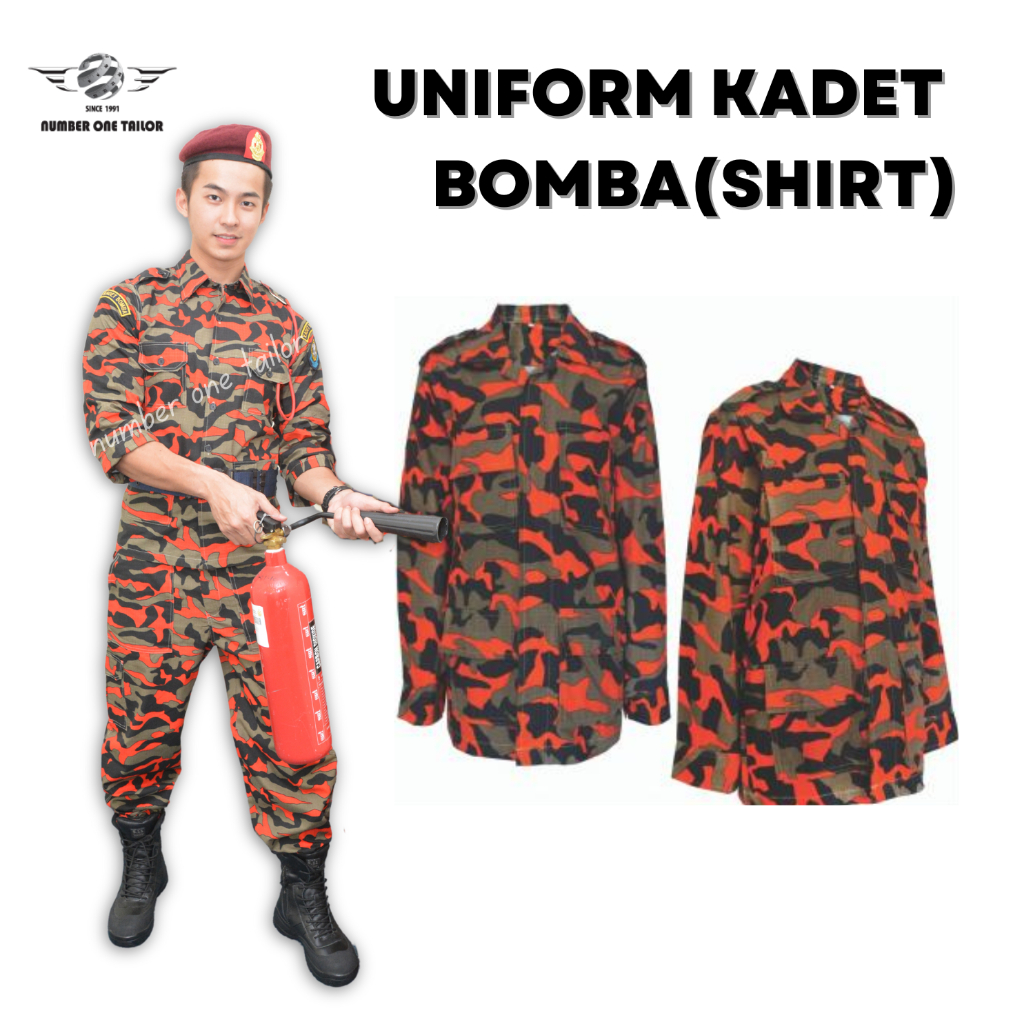 Kadet Bomba Uniform - Unisex | Shopee Malaysia