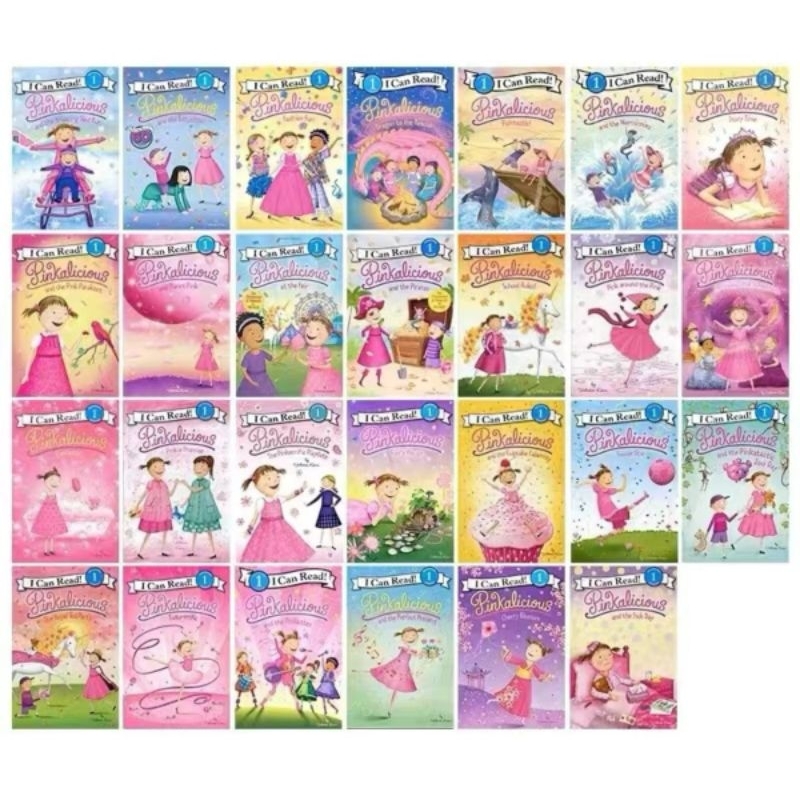 (27 Books) I Can Read Pinkalicious Story Book | Shopee Malaysia