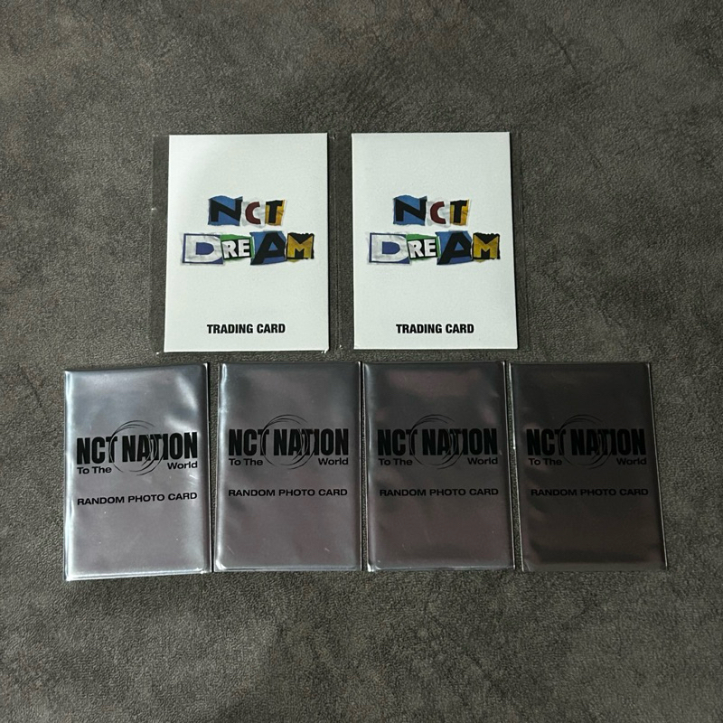 NCT TRADING CARD SEALED NCT DREAM ISTJ A VER NCT NATION JAPAN TREKA ...