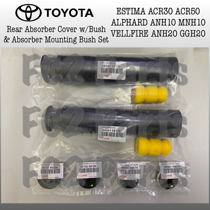 OEM Thailand 8pcs Toyota Estima ACR30 ACR50 Alphard Vellfire ANH10 ...