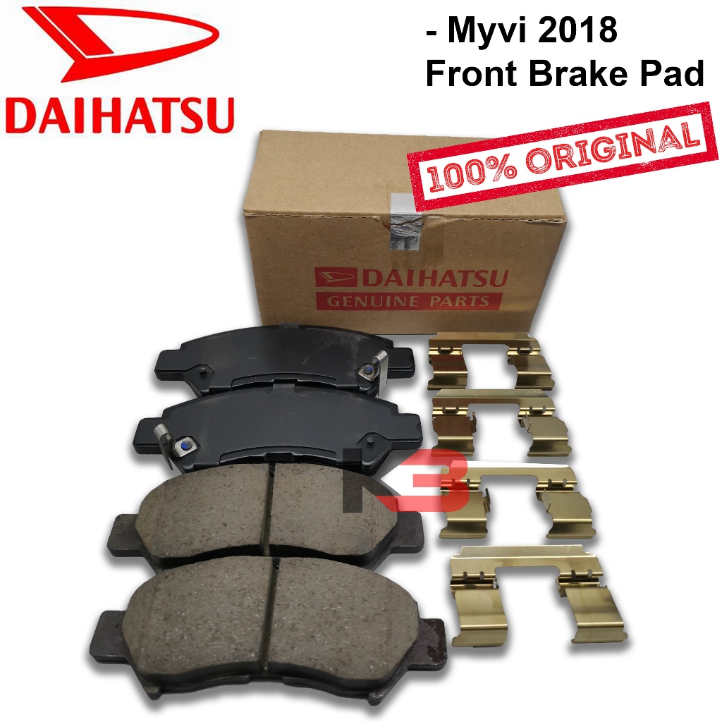 100% ORIGINAL DAIHATSU PERODUA MYVI D20N 1.5 2018-> PROGANTI FRONT ...