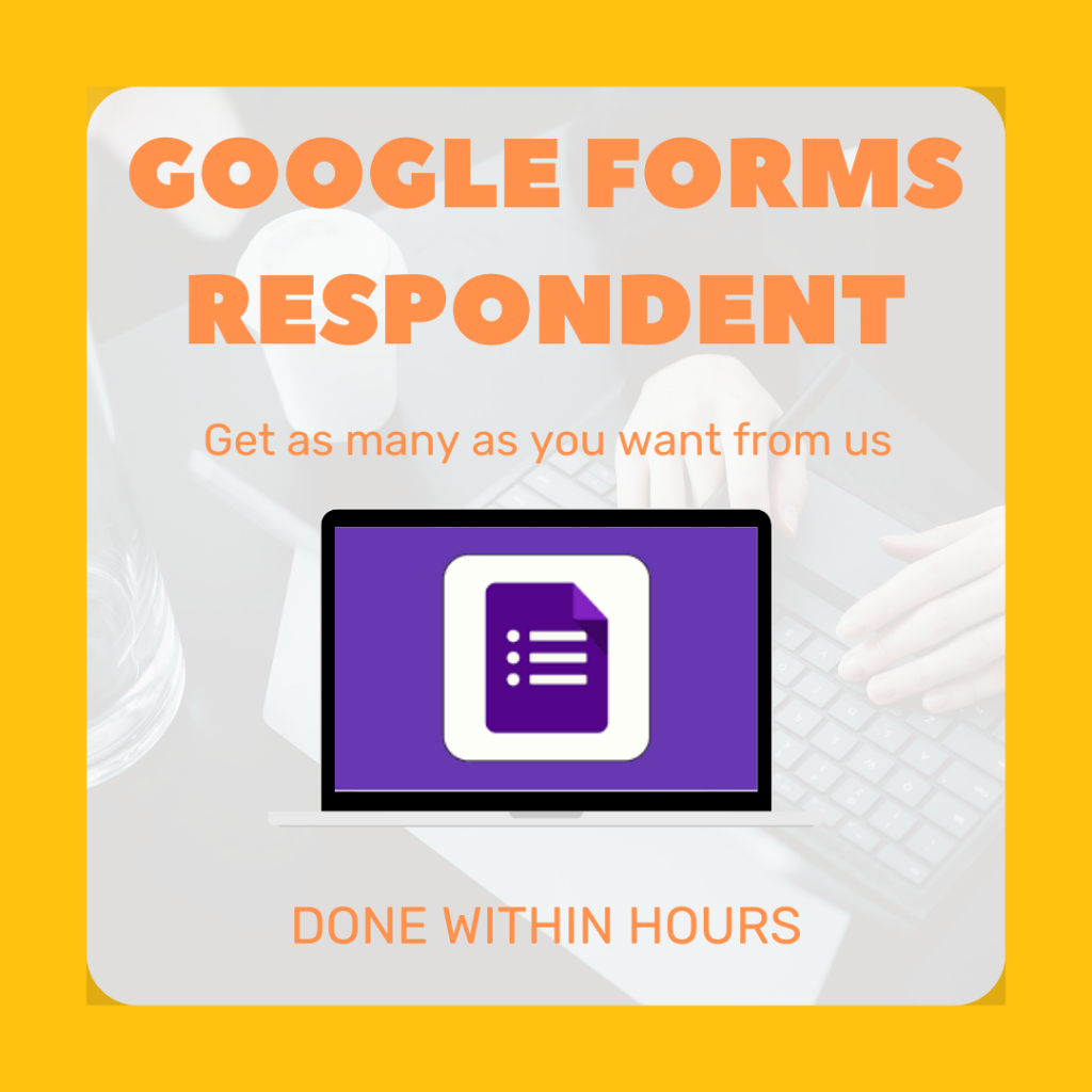 Google Forms Respondents - Cheap and Fast - Trusted | Shopee Malaysia