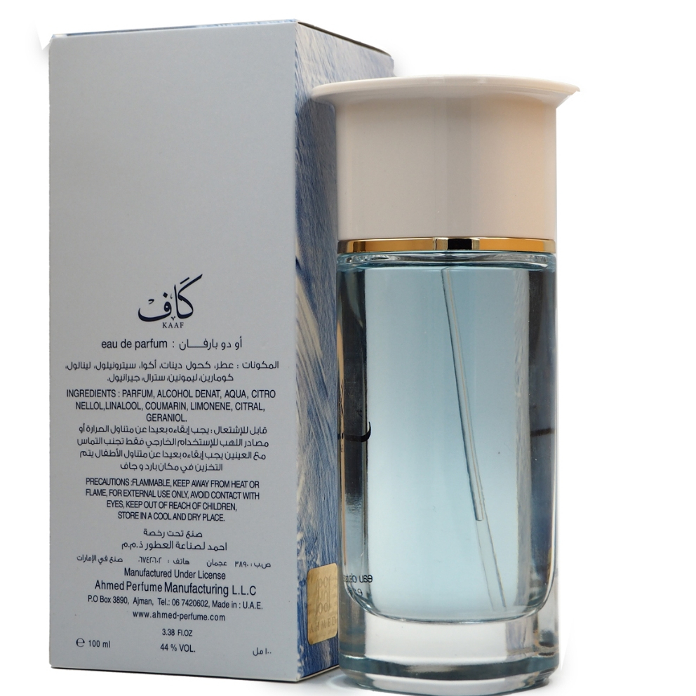 Ahmed Perfumes Kaaf Eau De Parfum 100ml, Minyak Arab | Shopee Malaysia