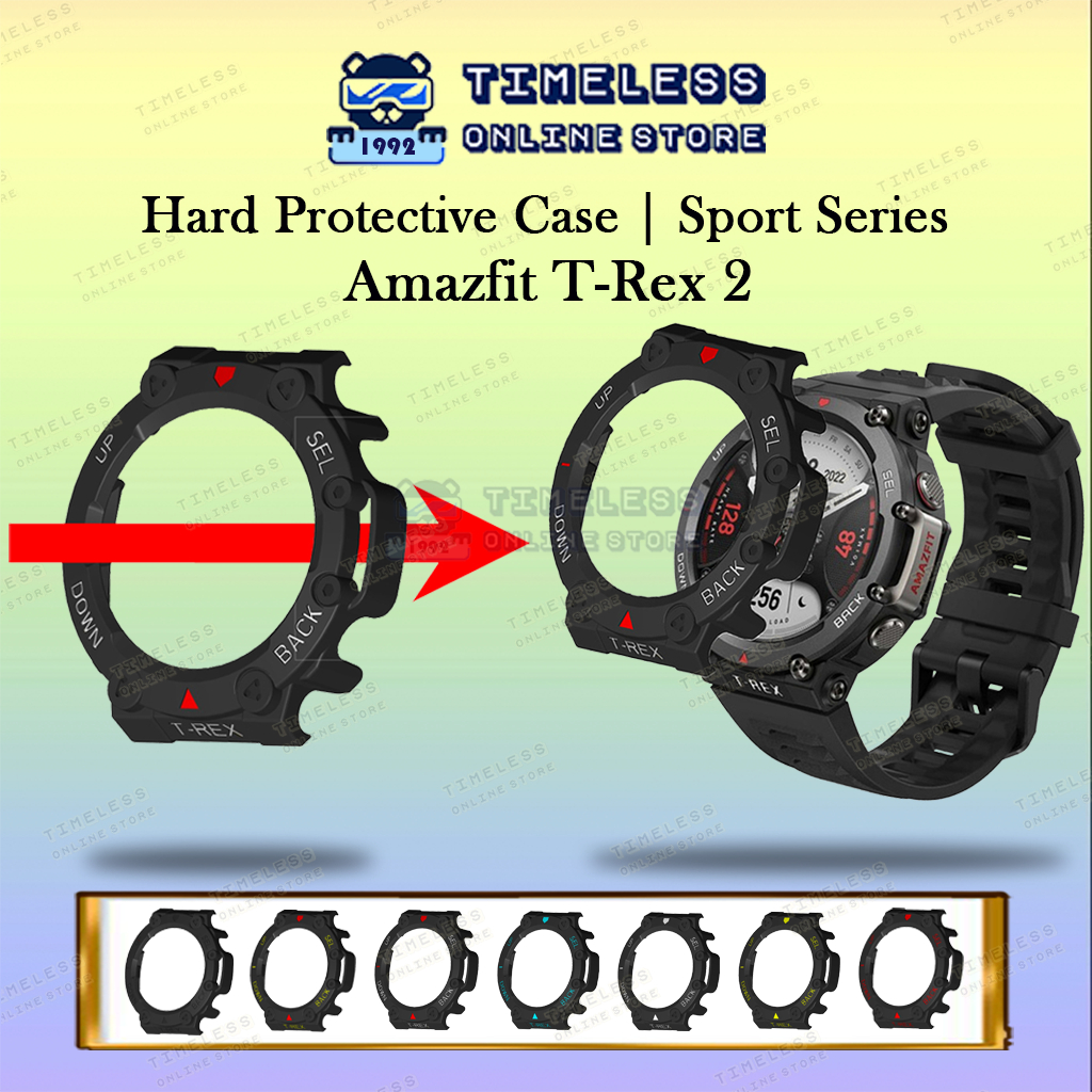 🇲🇾Amazfit T-Rex 2 Protective Case｜Sport Series Hard Protector Casing｜7 ...