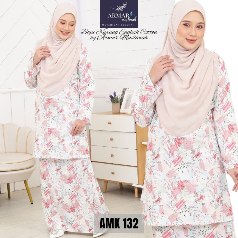 BAJU KURUNG PESAK- ENGLISH COTTON- AMK 132 | Shopee Malaysia