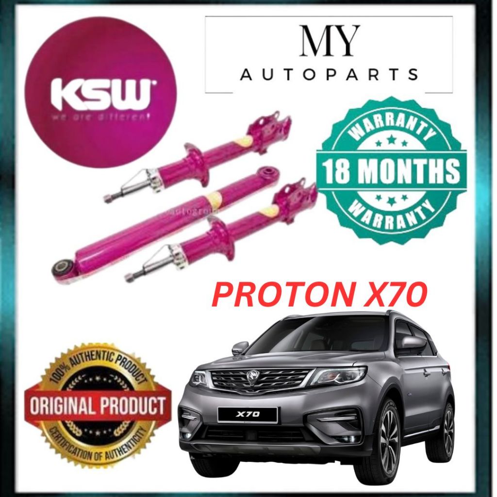 Proton X70 1.8GTI - KSW(GAS) Shock Absorber (18Months Warranty ...
