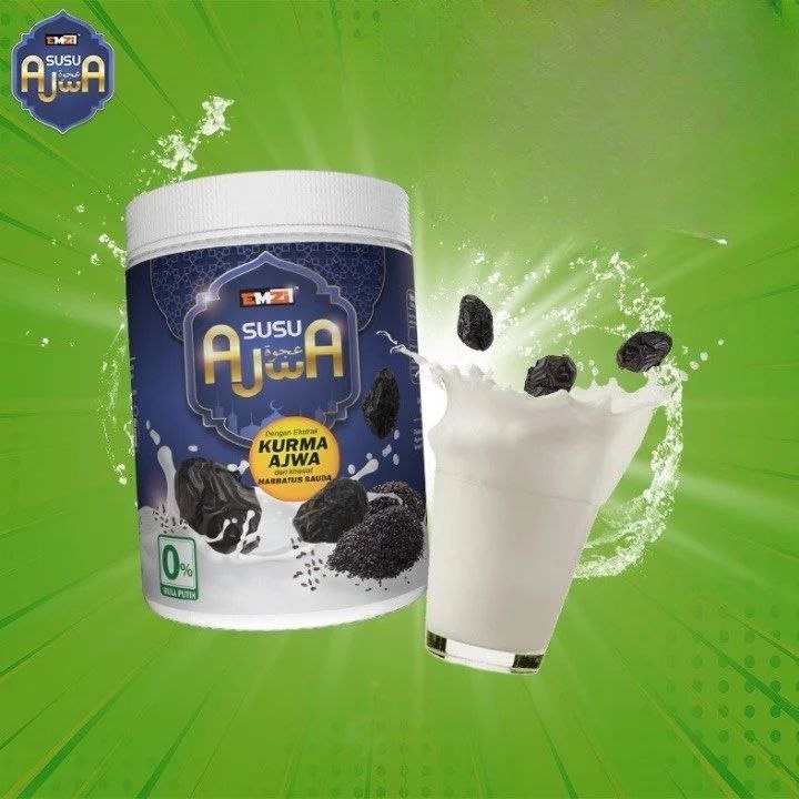 SUSU KURMA AJWA EMZI (200GM) | Shopee Malaysia