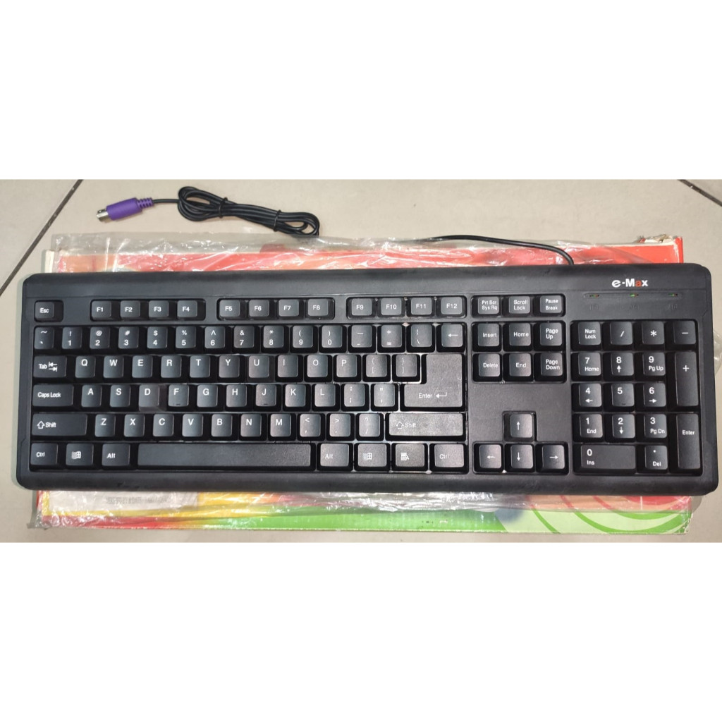PC DESKTOP KEYBOARD PS2 PS/2 PC/AT MECHANICAL AT WINDOWS 98 XP 7 8 10 ...