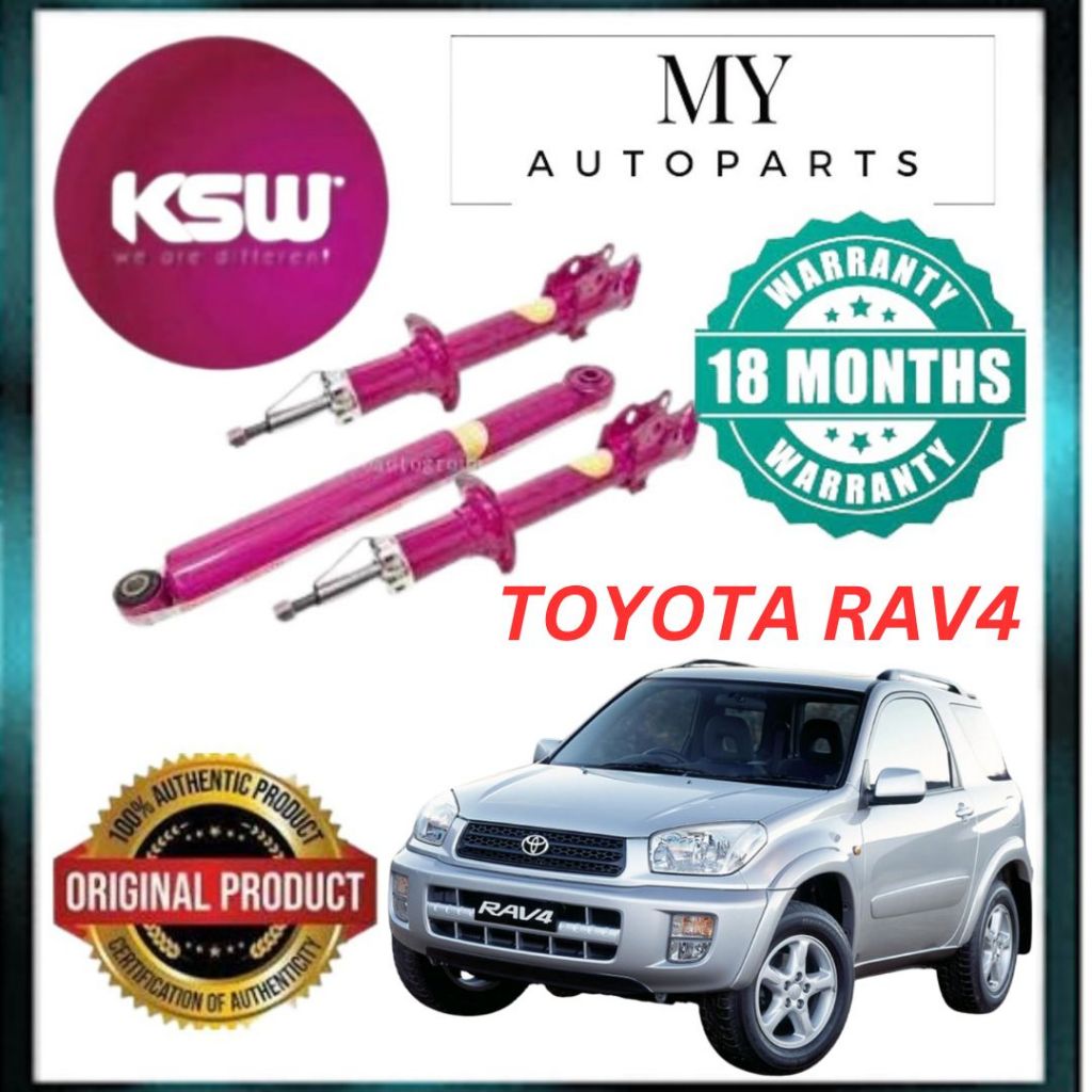 TOYOTA RAV4 SXA10/11, ACA20/21, ZCA25/26 - KSW (GAS) Shock Absorber ...