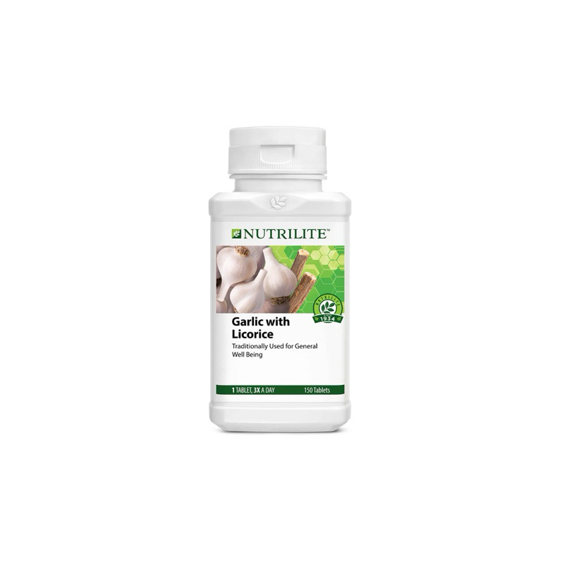 Nutrilite Garlic with Licorice - 150 tab | Shopee Malaysia
