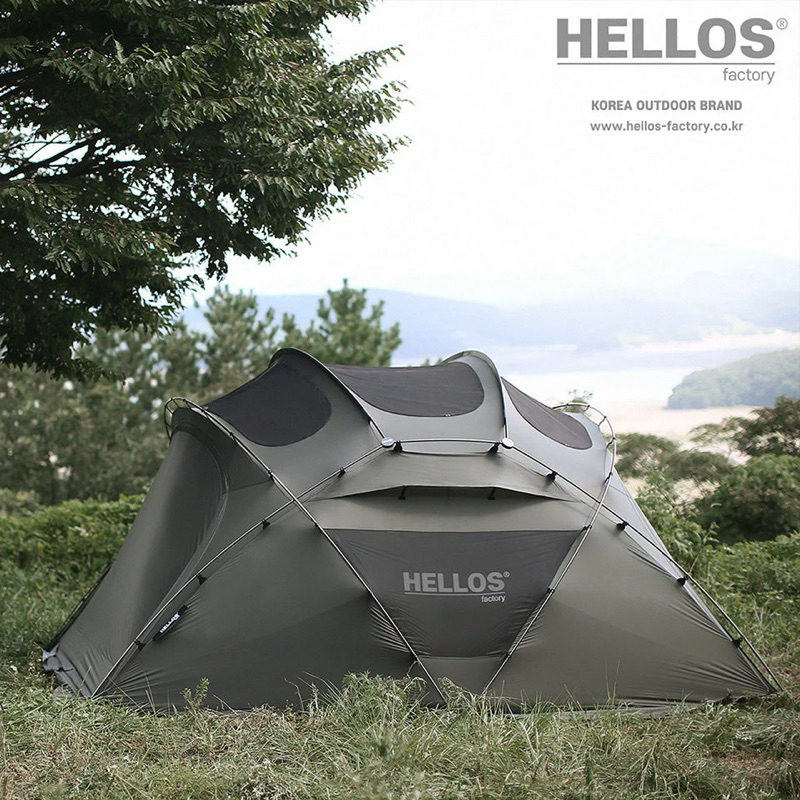 Hellos Factory Slug Shelter Tent Camping Outdoor | Shopee Malaysia