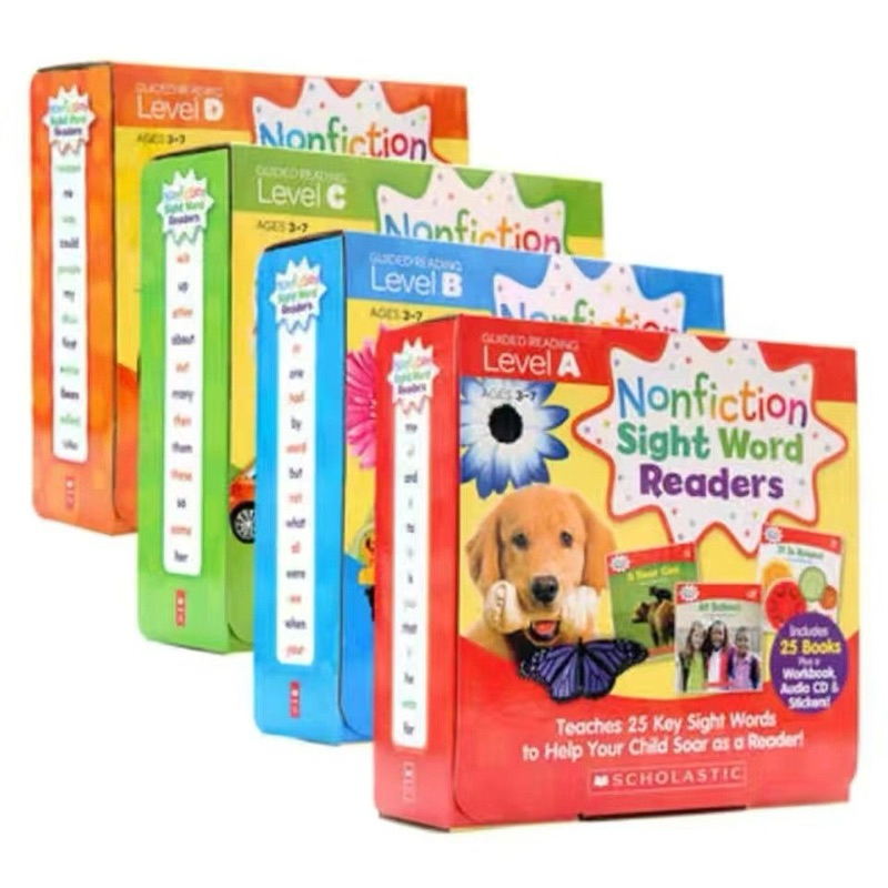 (4boxes 100books) Nonfiction Sight Word Readers | Shopee Malaysia