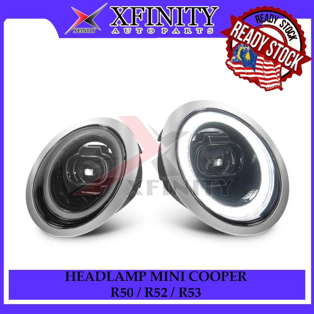 (INSTALLATION PROVIDED) MINI COOPER R50 / R52 / R53 HEADLAMP ...
