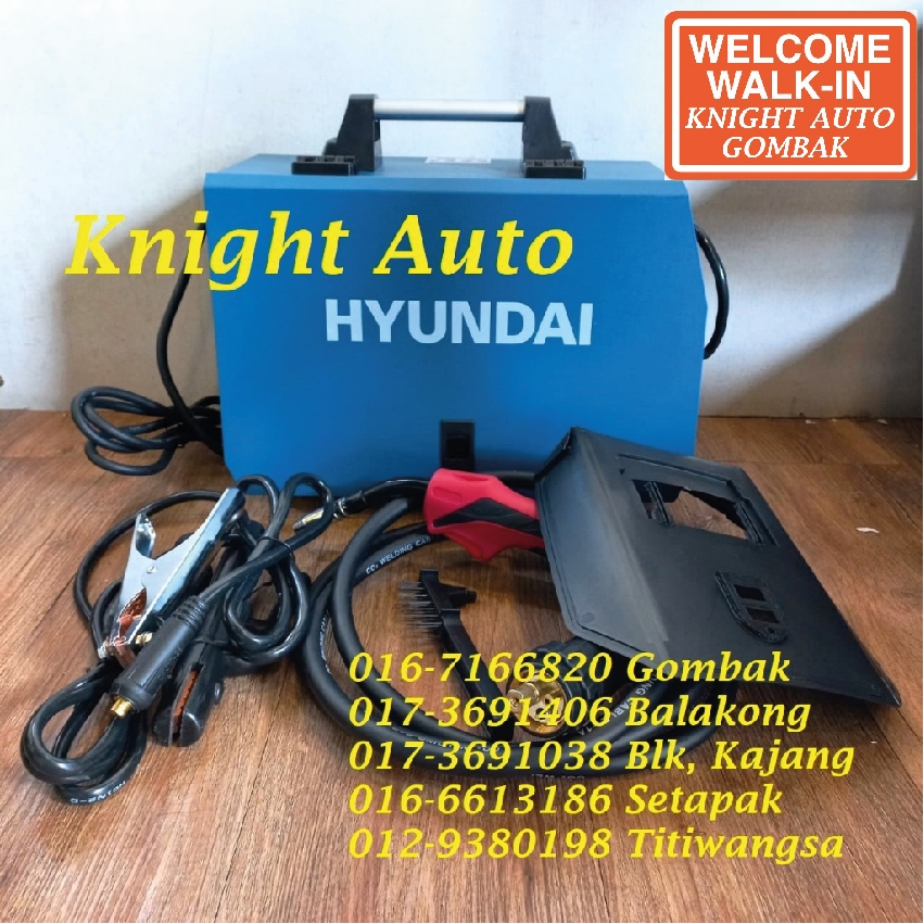 Hyundai MIG-140Q 5KG 3 In 1 Gasless, Gas & MMA Welding Machine (IGBT ...