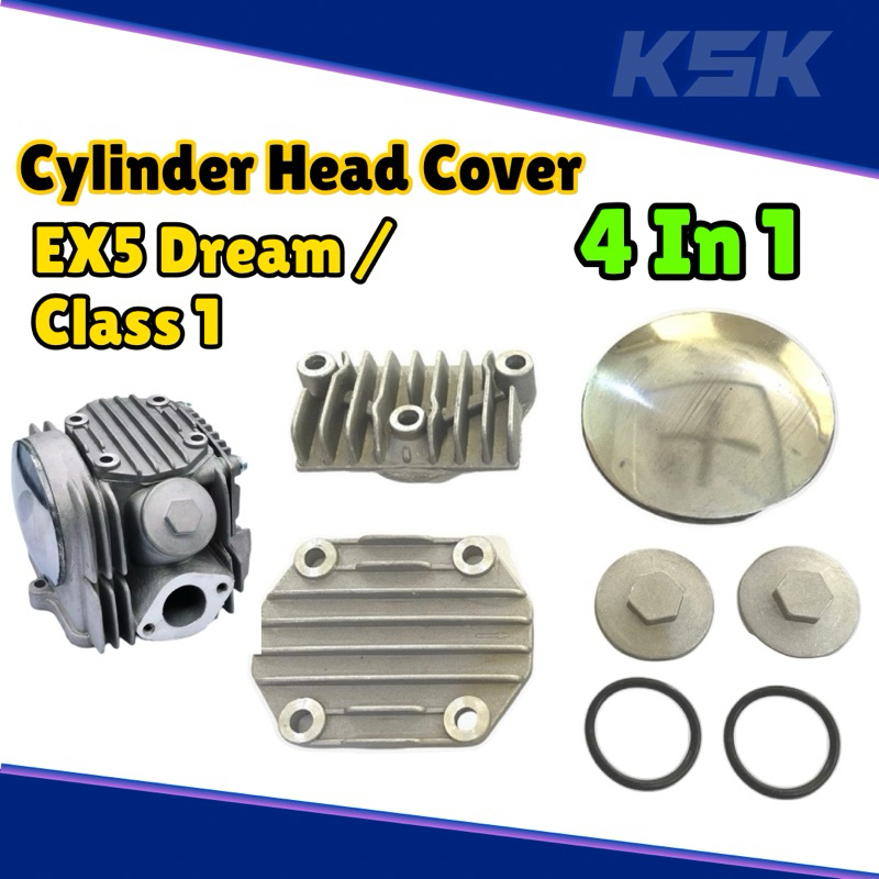 Cylinder Head Cover Assy Ex5 Dream/Ex5 Class1/Wave100 Honda(head racing ...