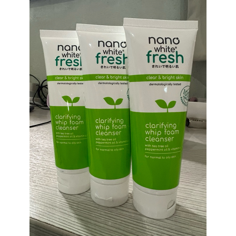 Nano White Fresh Facewash (100g) - 1 Unit | Shopee Malaysia