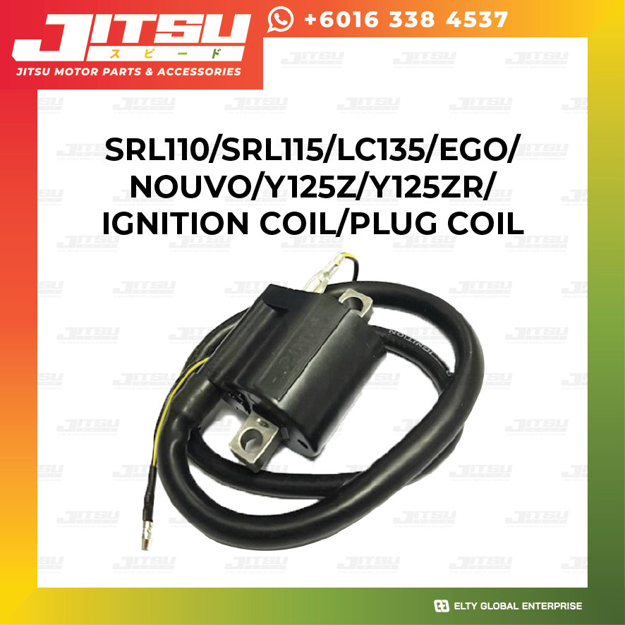 Standard Ignition Coil YAMAHA SRL110 SRL115 LC135 EGO NOUVO Y125Z ...