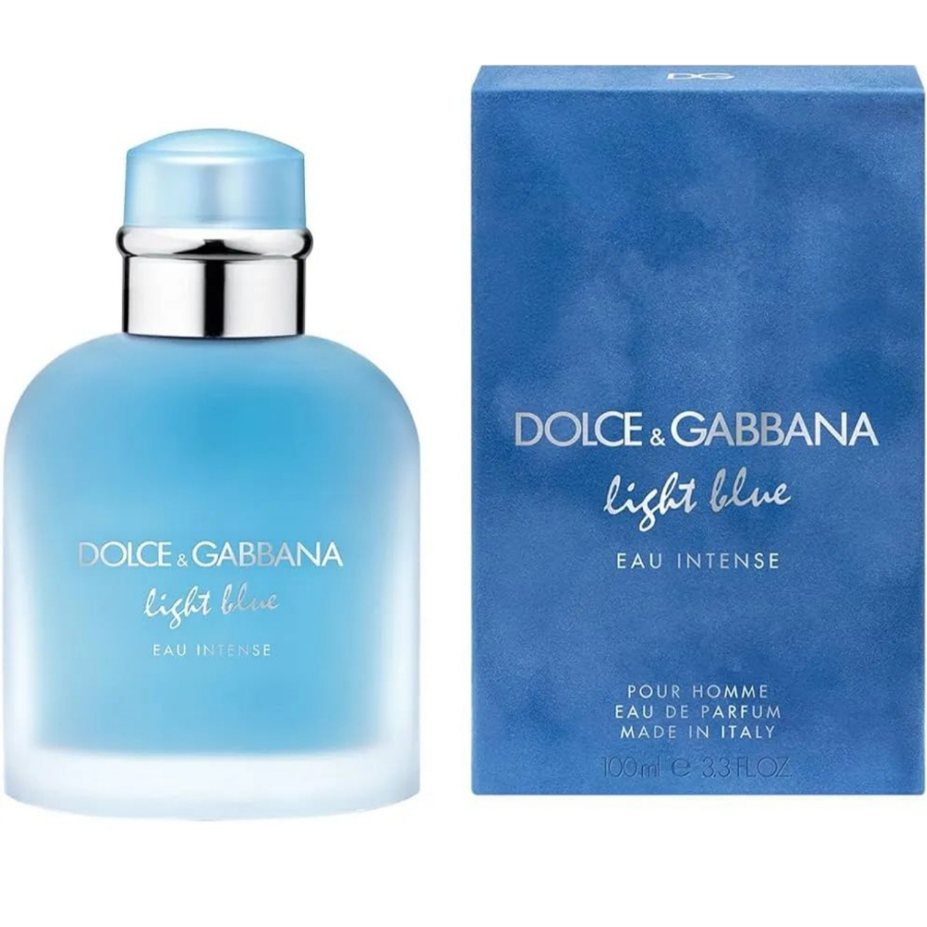 ORIGINAL Light Blue Eau Intense Pour Homme EDP 100ML (New Packaging ...
