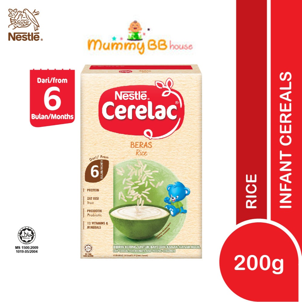 Nestle Cerelac Infant Cereals, RICE, WHEAT HONEY, RICE & MIX VEGETABLES ...