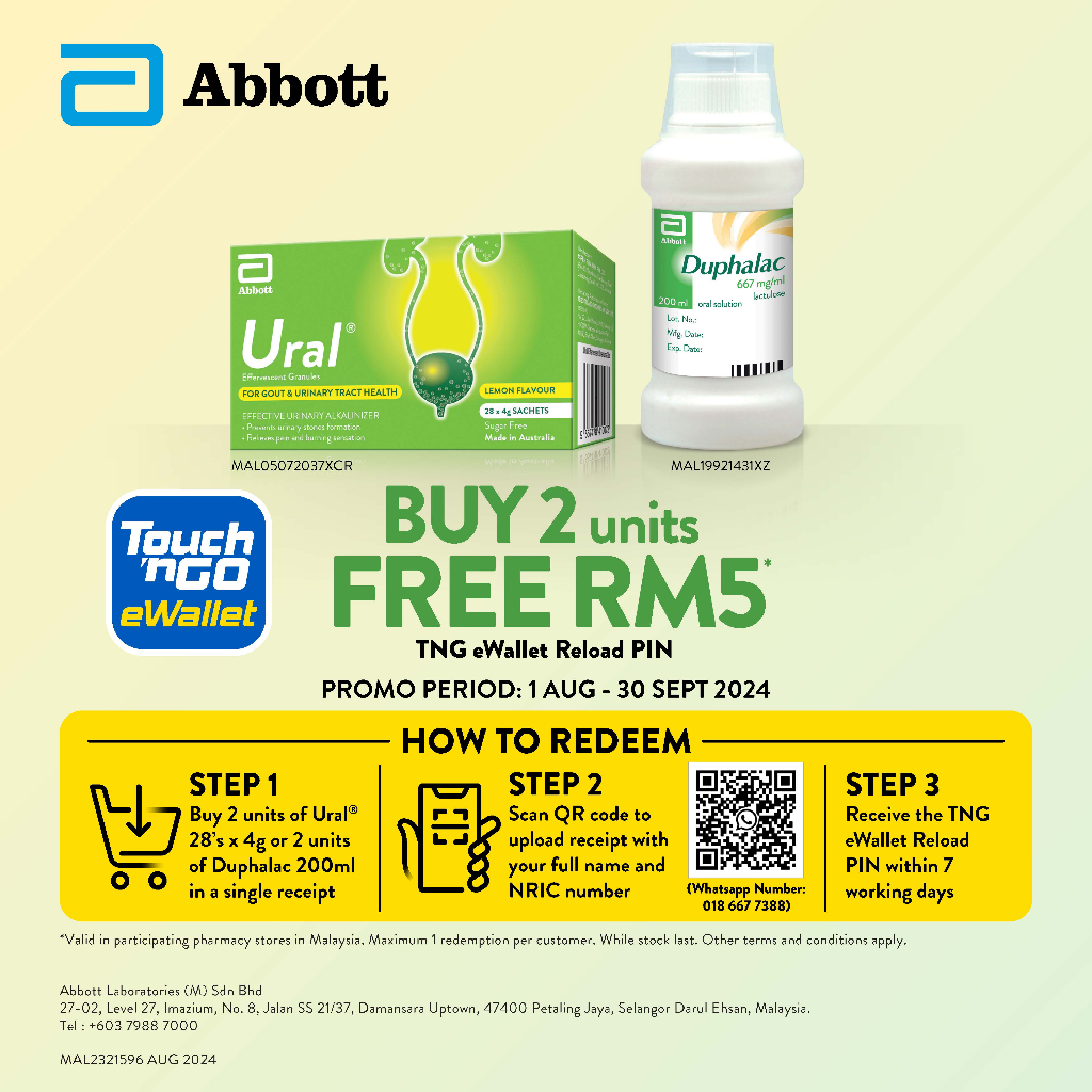 Abbott Ural Effervescent Granules (4g x 28s) | Shopee Malaysia