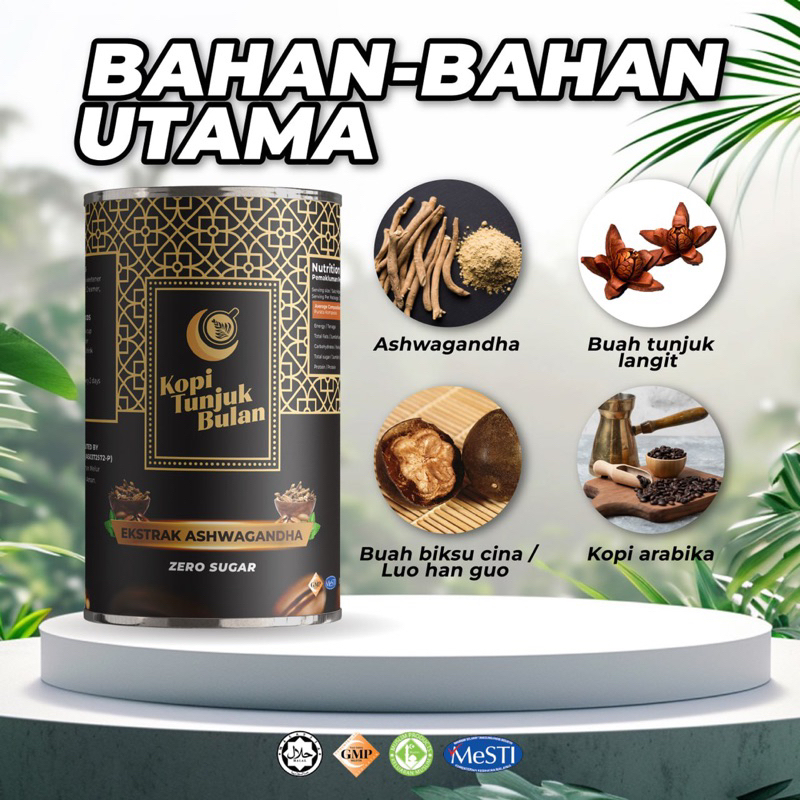 KOPI TUNJUK BULAN ORIGINAL HQ - MERAWAT MASALAH JANTUNG, KOLESTROL ...