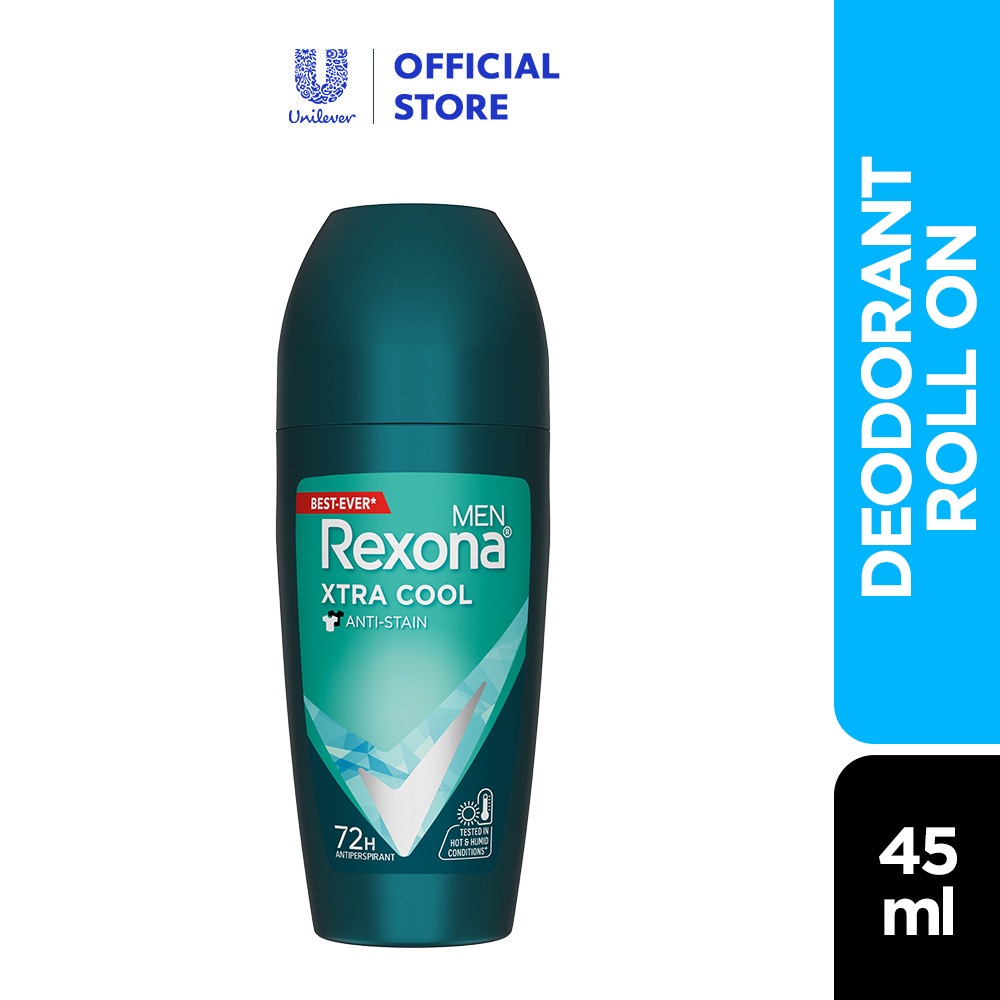 Rexona Men's Deodorant Roll On - Xtra Cool (45ml) | Shopee Malaysia