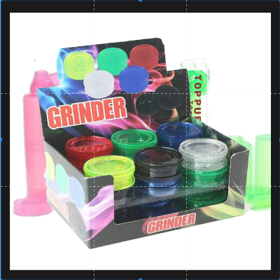 Grinder Plastic Grinder 63 mm 2 level Spice Crusher Hand Muller C/W ...
