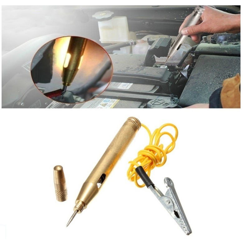 Car Vehicle Circuit Fuse Tester DC 6V 12V 24V Light Bulb Voltage Test ...