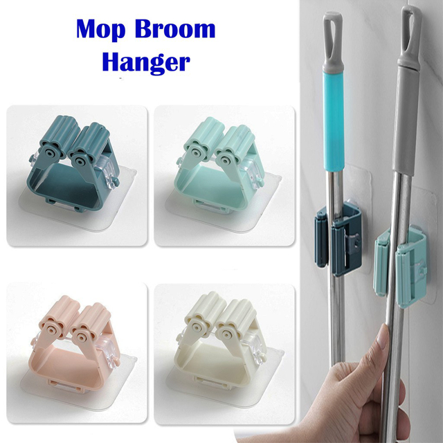 [Shopee Choice] Bathroom Mop Hook Broom Storage Rack Umbrella Stand ...