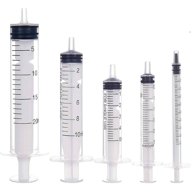 Picagari / Disposable Syringe 1ML 3ML 3CC 5ML 5CC 10ML 10CC 20ML Luer ...