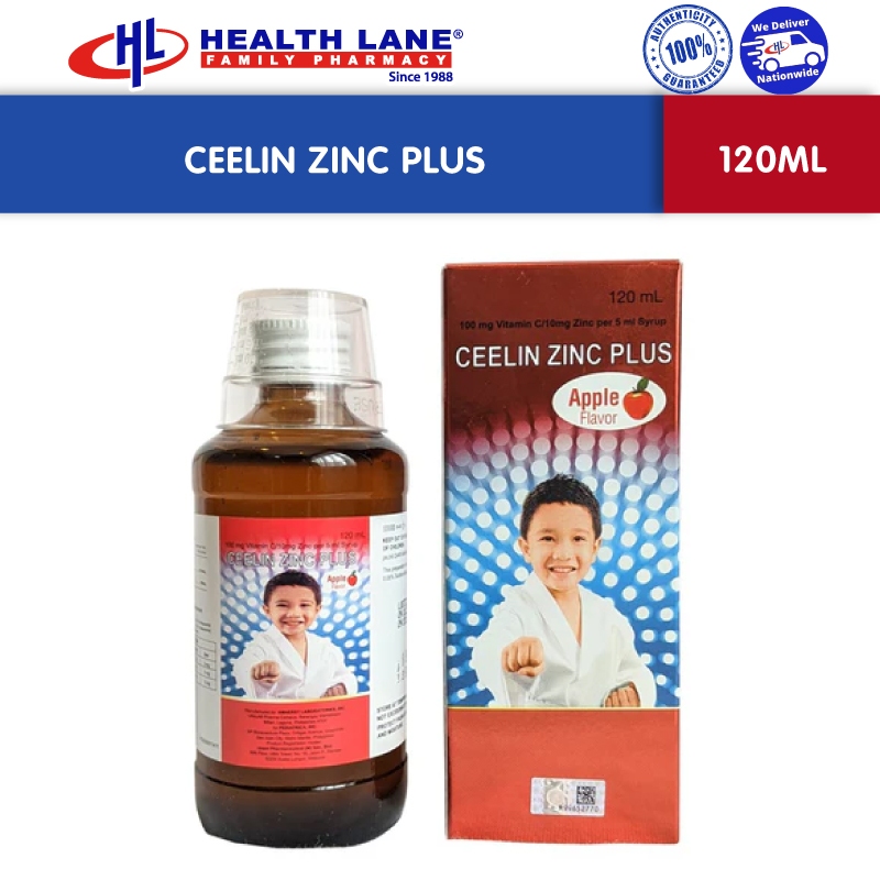 CEELIN ZINC PLUS (120ML) | help boost immune function | Shopee Malaysia