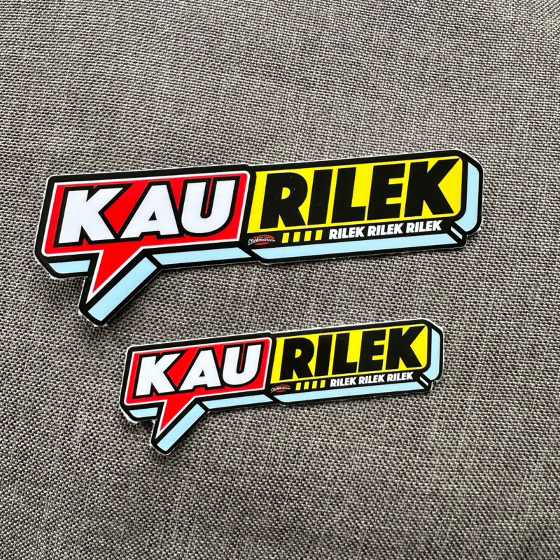 Kau Rilek Sticker Stickmaniac | Shopee Malaysia