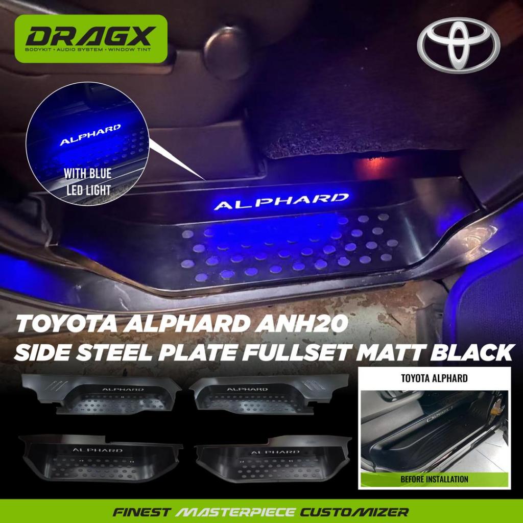 🔥READY STOCK🔥 TOYOTA ANH20 ALPHARD SIDE STEP FULLSET MATT BLACK ...