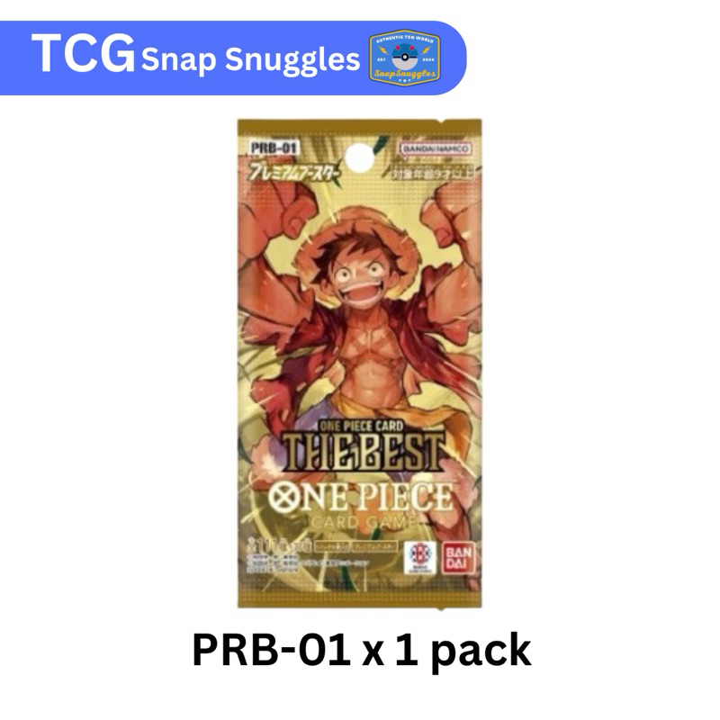 One Piece TCG: [PRB-01] Loose Pack by Snap Snuggles | Shopee Malaysia