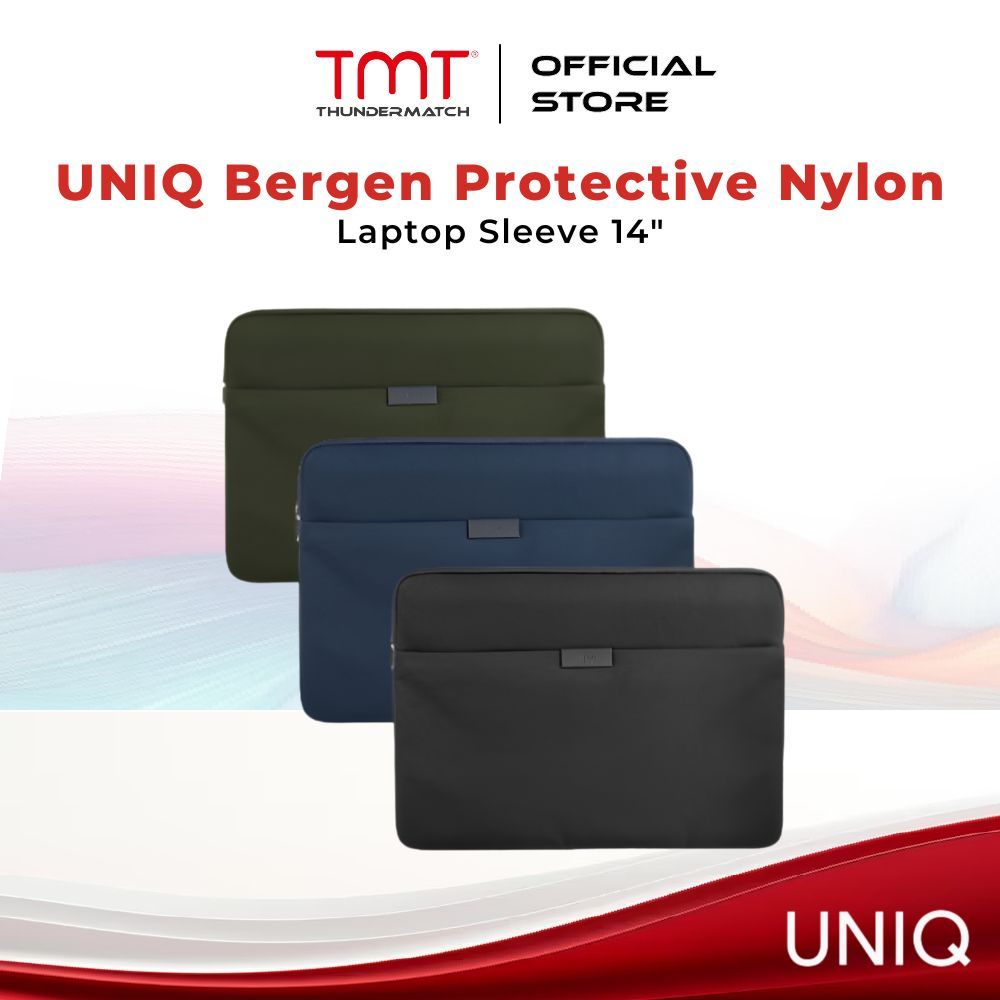 UNIQ Bergen Protective Nylon Laptop Sleeve 14" | Shopee Malaysia