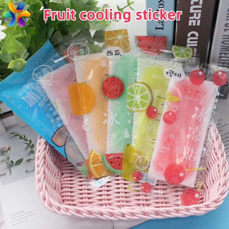 2 Pieces Cooling Sheets Infants And Adults Heatstroke Fever Reduction ...