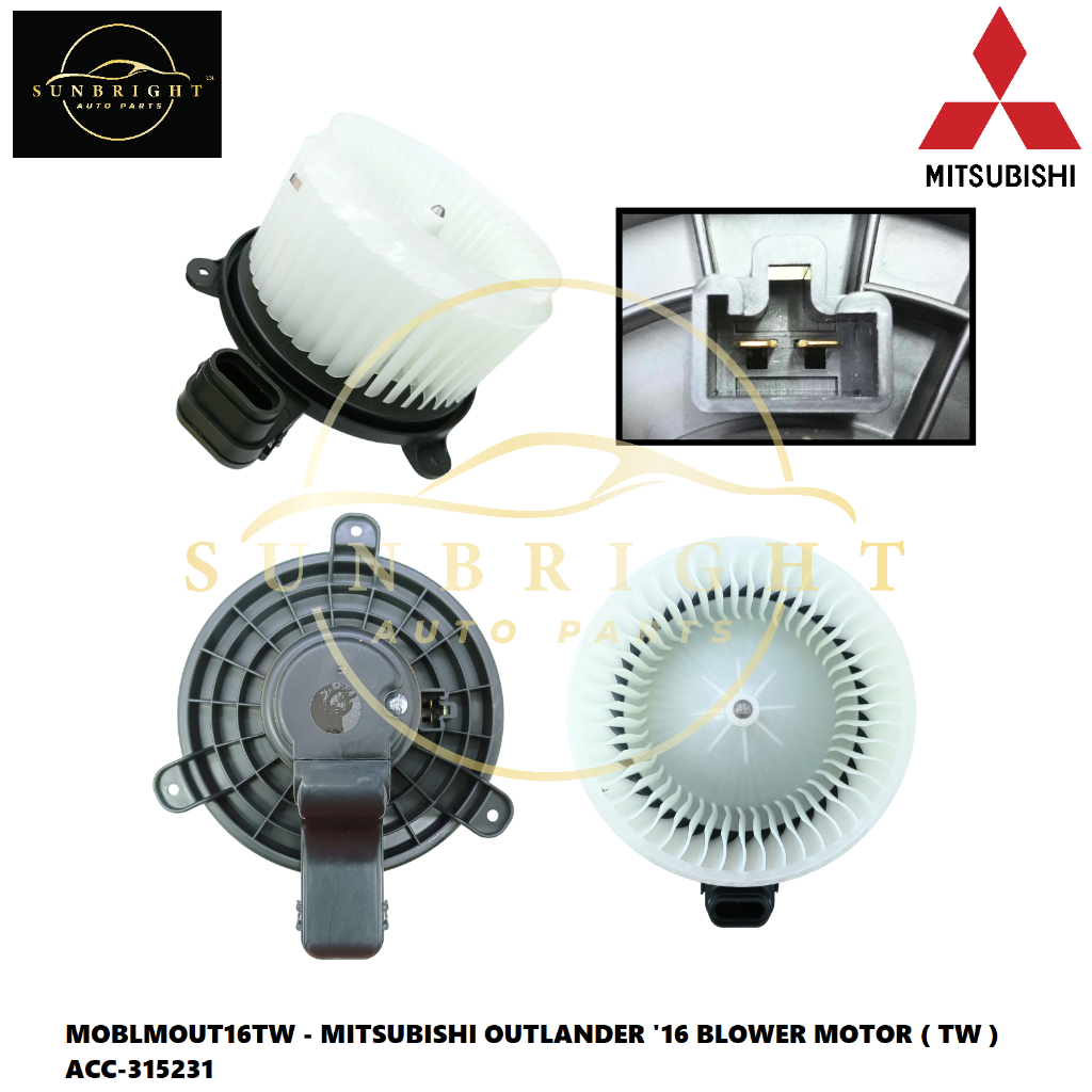 MITSUBISHI OUTLANDER '16 BLOWER MOTOR ( TW ) ACC-315231 | Shopee Malaysia