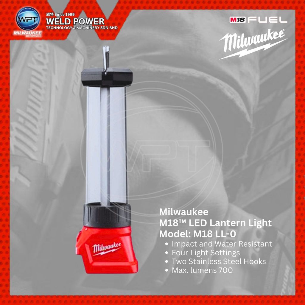 Milwaukee M18™ LED Lantern Light (Model: M18 LL-0) | Shopee Malaysia