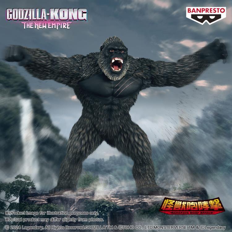 PO Banpresto Godzilla x Kong: The New Empire Monsters Roar Attack Kong ...