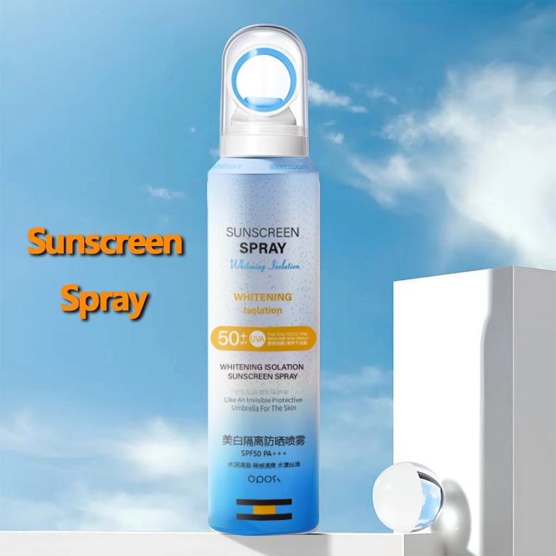 SPF50+ Face Sunscreen Spray UV Protection Sunblock Cream Water ...