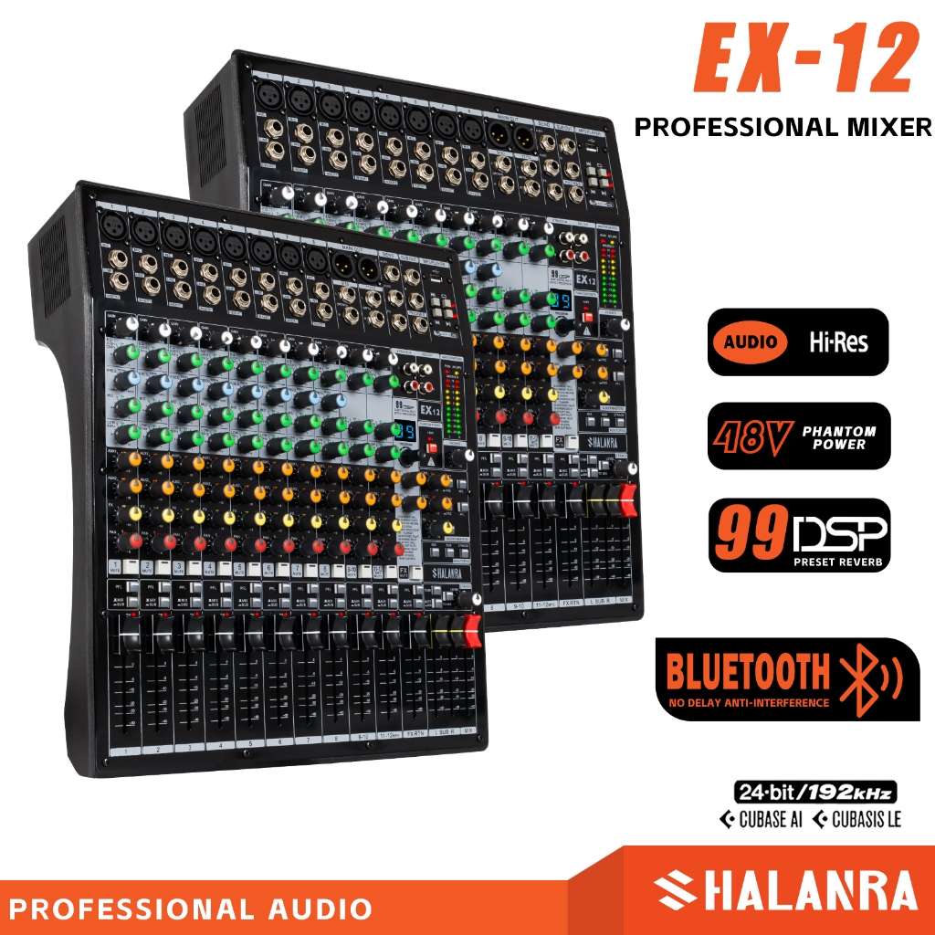 MIXER 12 channel professional mixing console EX12 | Shopee Malaysia