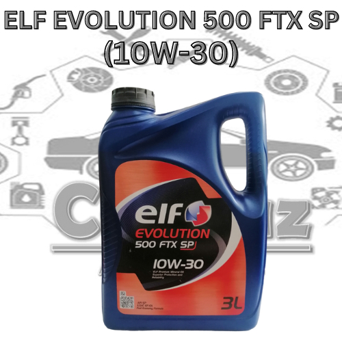 ENGINE OIL ELF MINERAL 10W30 FTX 500 SP 3L | Shopee Malaysia